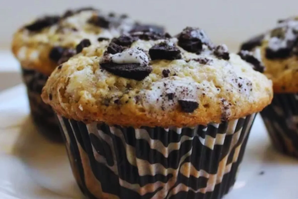 Muffin de Oreo - Mundo de Delícias